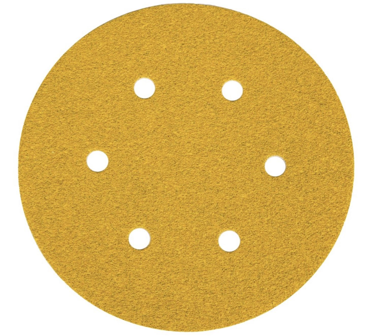 Mirka Gold 125mm Diameter Sanding Pads with Five Holes - P220 (Pack of ...