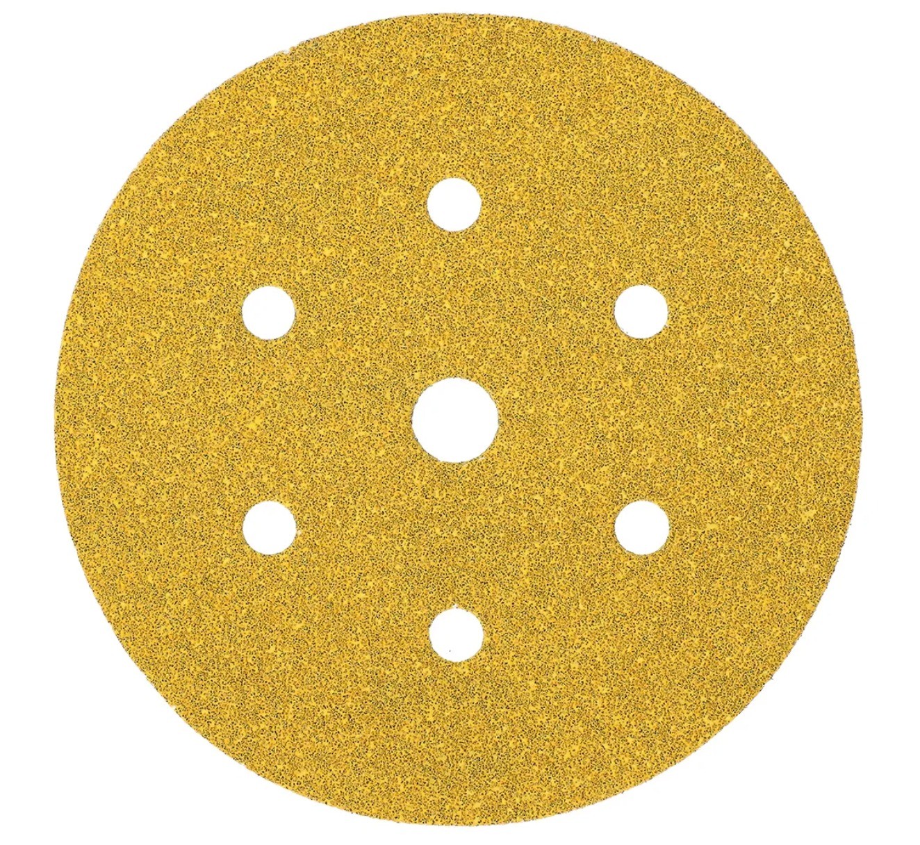 Mirka Gold 150mm Diameter Sanding Pads with Seven Holes - P100 (Pack of ...