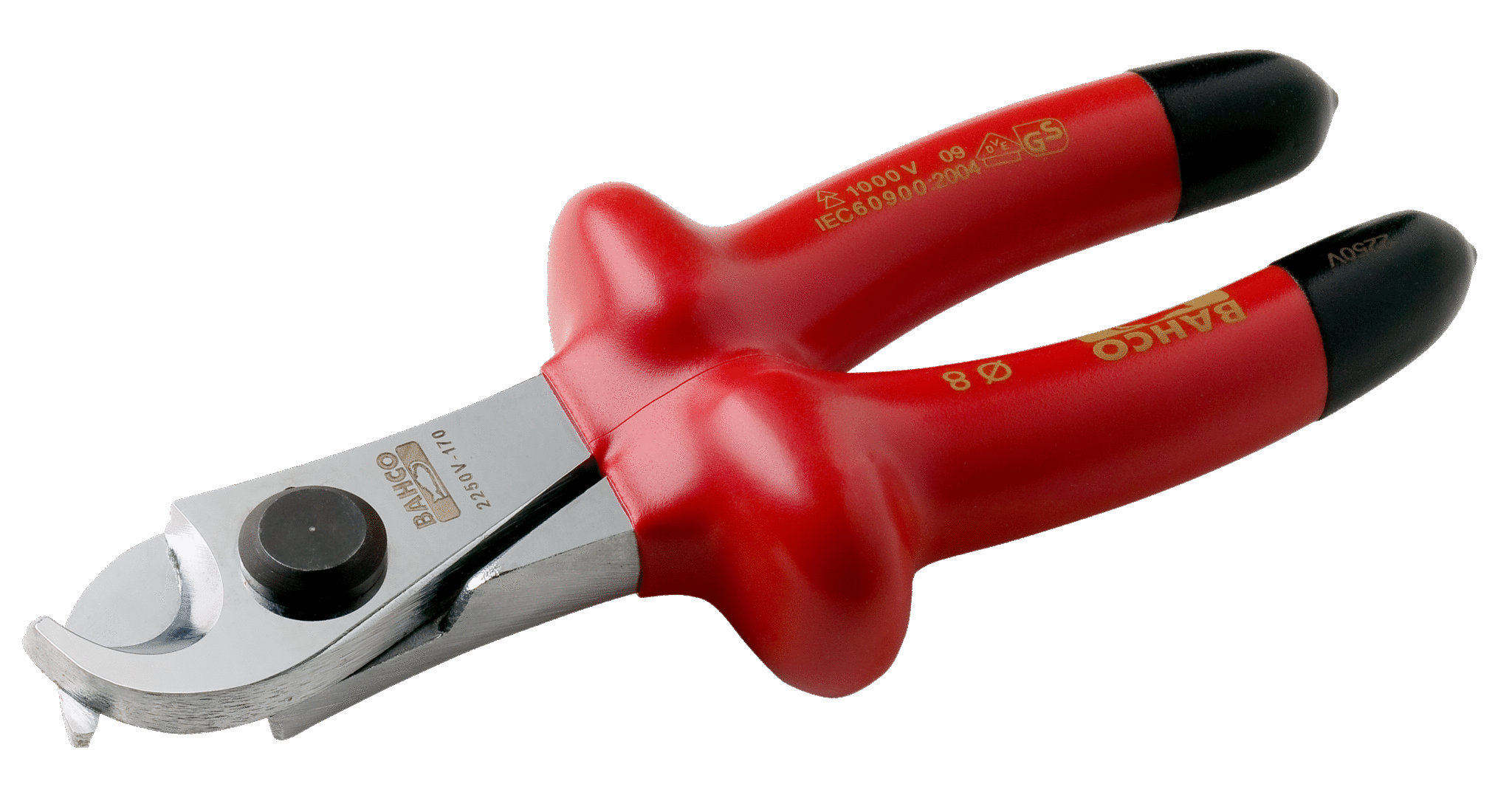 Bahco 2250V-170 15mm Insulated Cable Cutters | Heamar