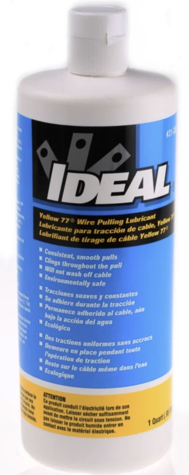IDEAL 31-358 950ml Yellow 77 Wire Pulling Lubricant | Heamar